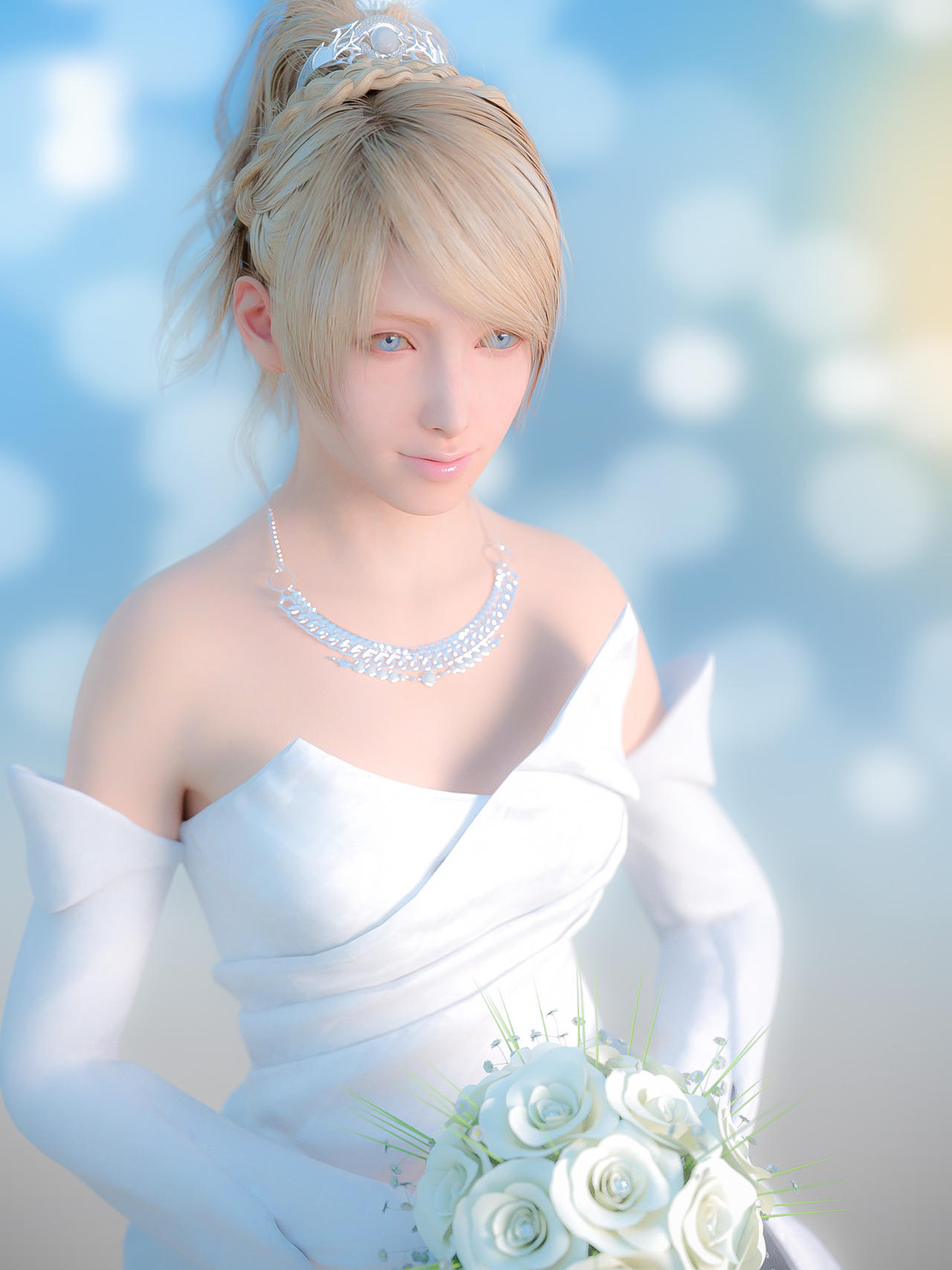 Final Fantasy Xv Lunafreya By Mihunet On Deviantart