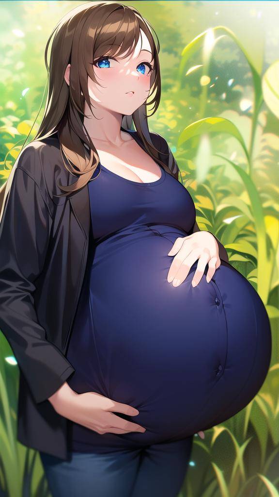 Ai Pregnant Photoshoot By Cf129 On Deviantart