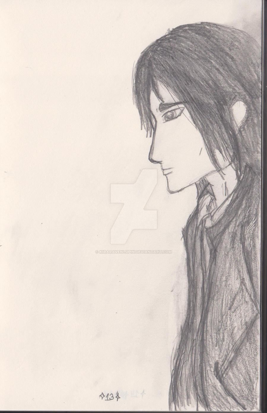 Sad Severus Snape By Kiraravenlupin On Deviantart