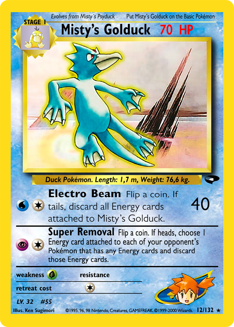 Mistys Golduck By Steppoblazer On Deviantart