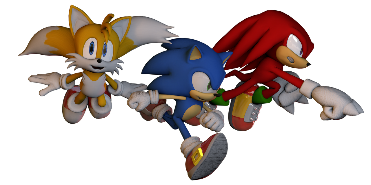 Sonic Heroes Render By Blue007prime On Deviantart