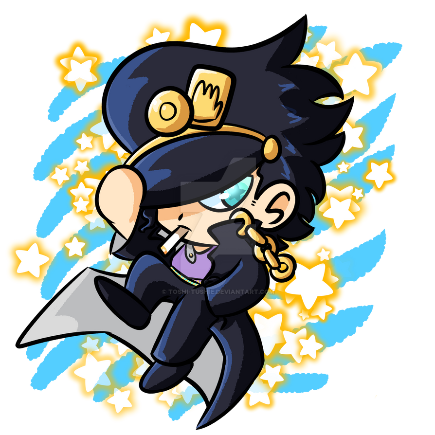 Chibi Jotaro By Toshi Tushie On Deviantart