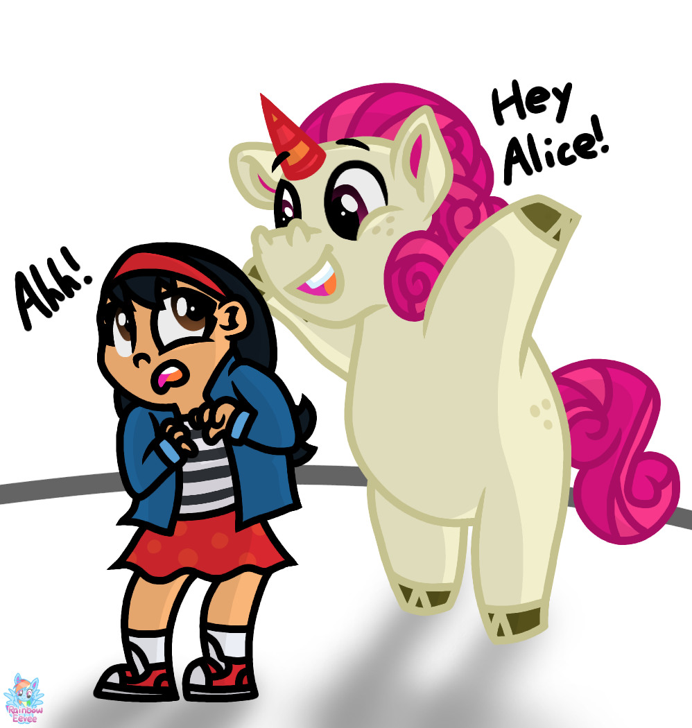 Go Away Unicorn By Rainboweevee Da On Deviantart