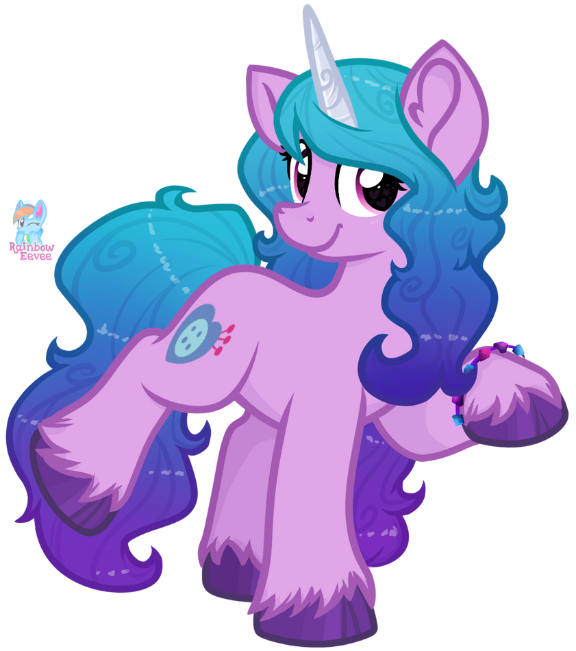 Mlp Izzy Moonbow Vector By Rainboweevee Da On Deviantart