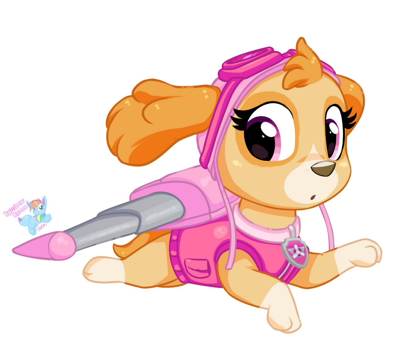 Paw Patrol Skye Vector 7 By Rainboweevee Da On Deviantart