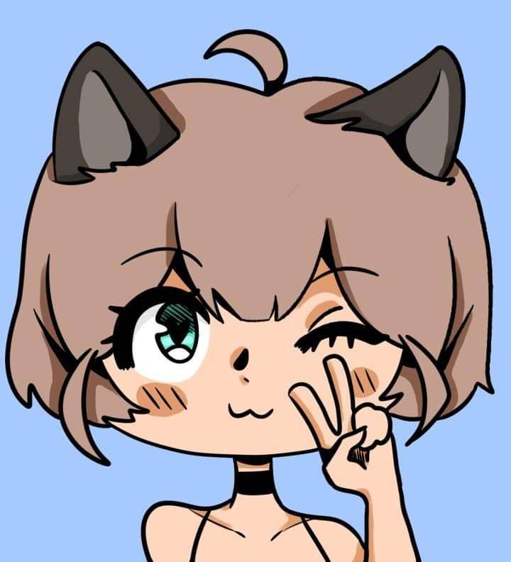 Chibi Neko Girl By Kaibeearto3o On Deviantart