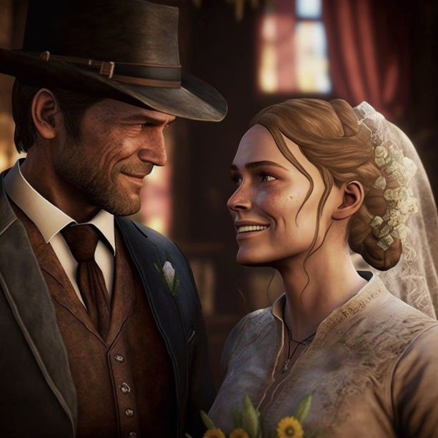 Sadie Adler And Arthur Morgan Married By Obsidianplanet On Deviantart