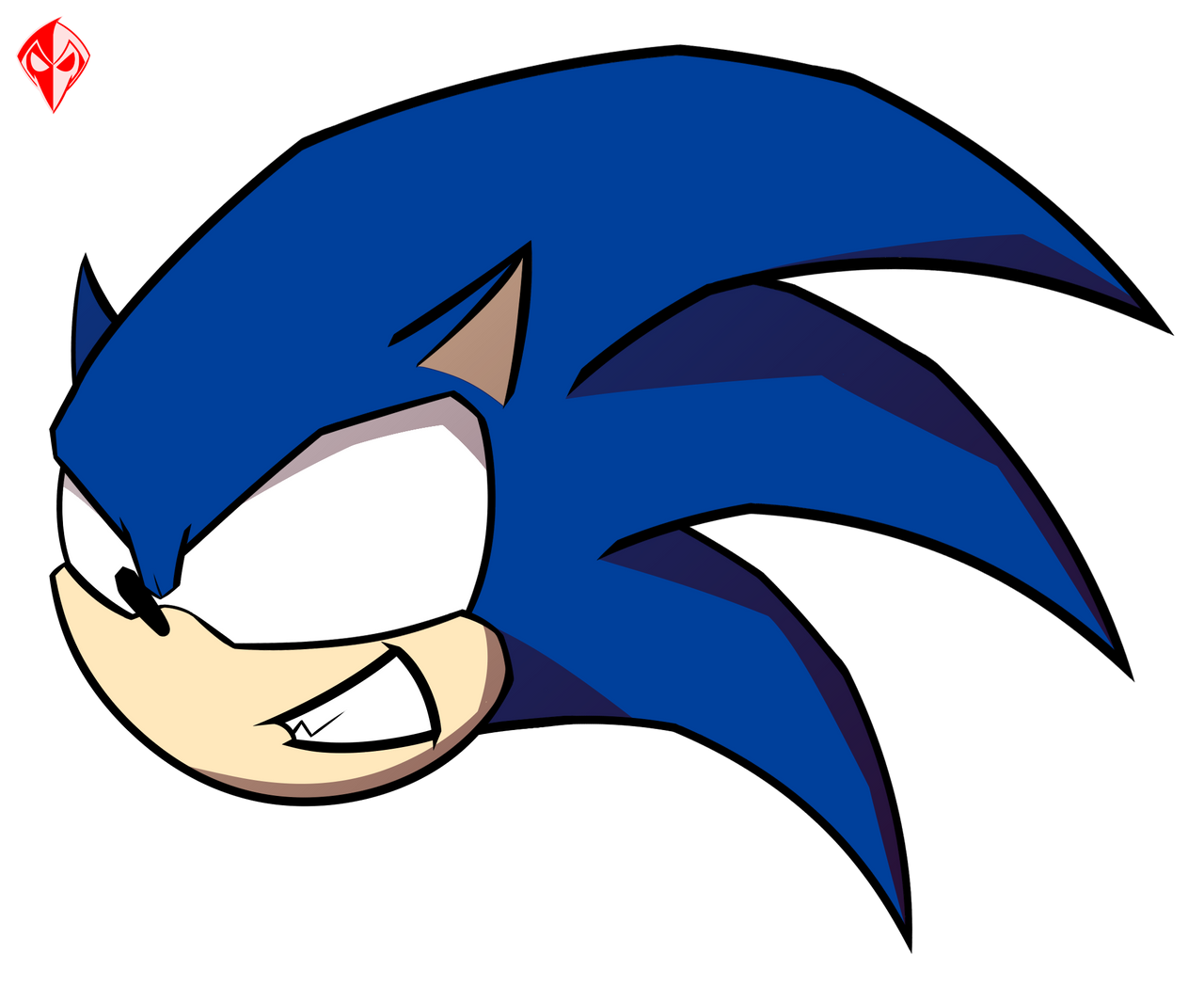 Sonic Head By Xx Drplague Xx On Deviantart