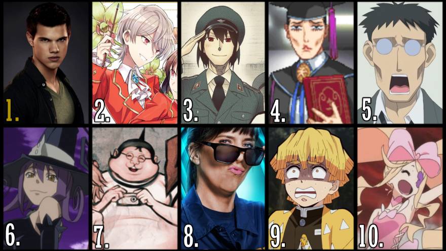 Top 10 Least Favorite Characters by hilddd on DeviantArt Top 10 Least Favorite Characters by hilddd on DeviantArt