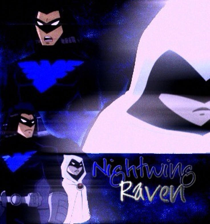 Nightwing And Raven By Camacam11 On Deviantart