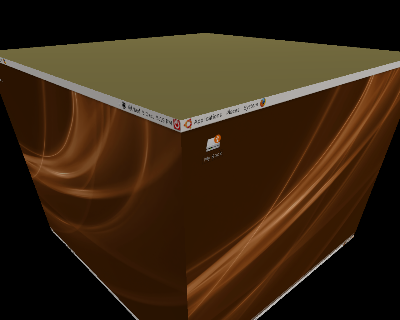 4 Desktop Cube - Ubuntu by KudoDP on DeviantArt