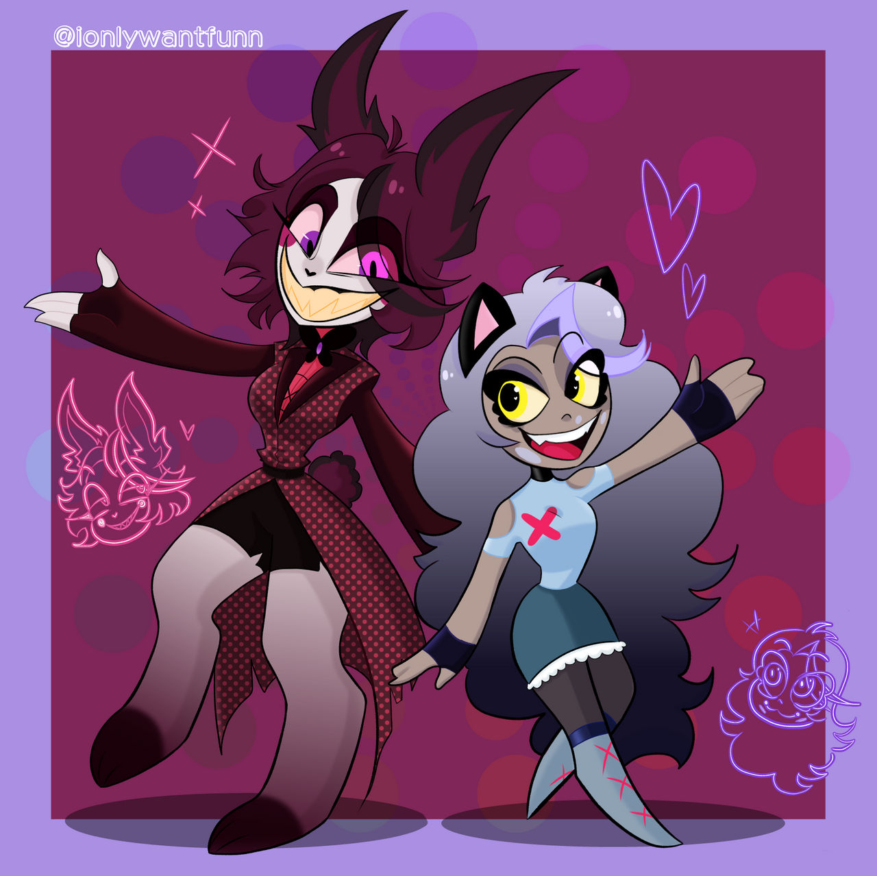 Hazbin Hotel Oc Renewed By Ionlywantfunn On Deviantart