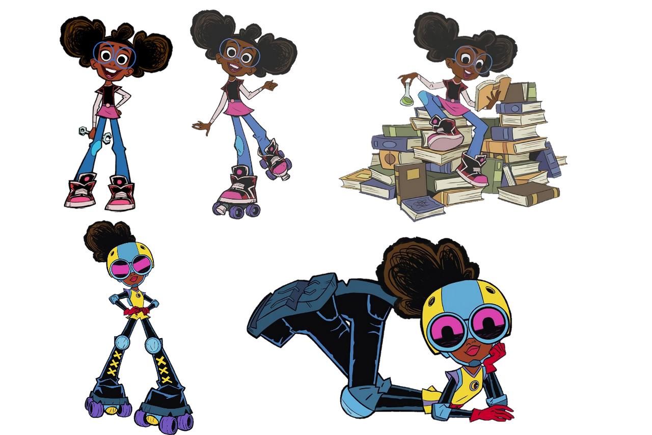 Moon Girl Lunella Lafayette Show Vectors Pack By Ilikeshrek2022 On