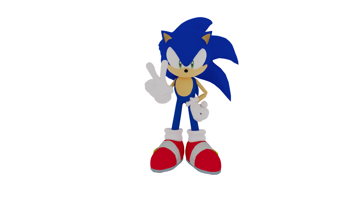 Sonic X Render By Hybridxero99 On Deviantart