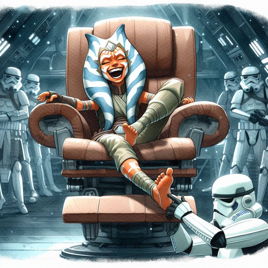Ahsoka Captured And Tickled By Tool04 On Deviantart