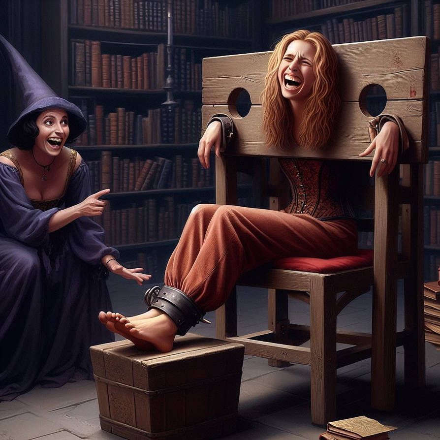 Librarian Tickle Interrogation By Tool04 On Deviantart