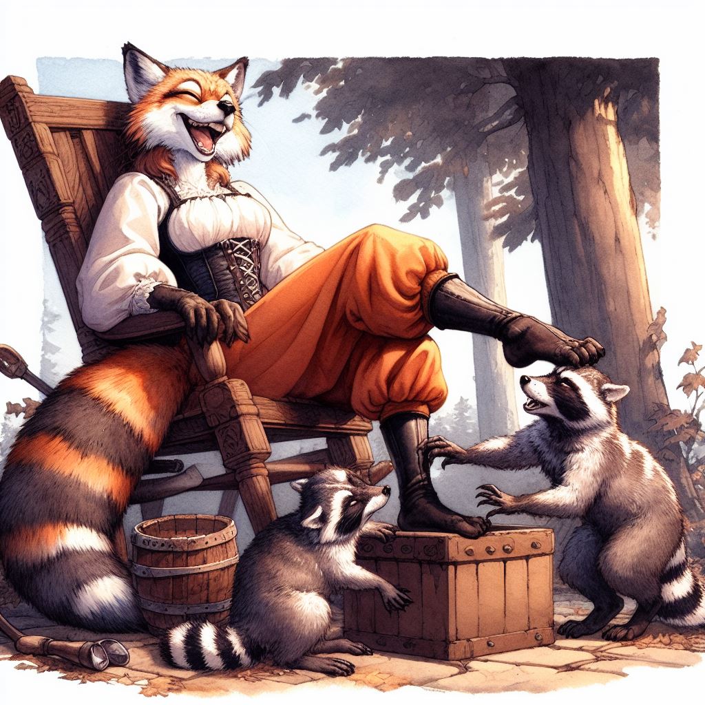 Ticklish Anthro Fox By Tool04 On Deviantart
