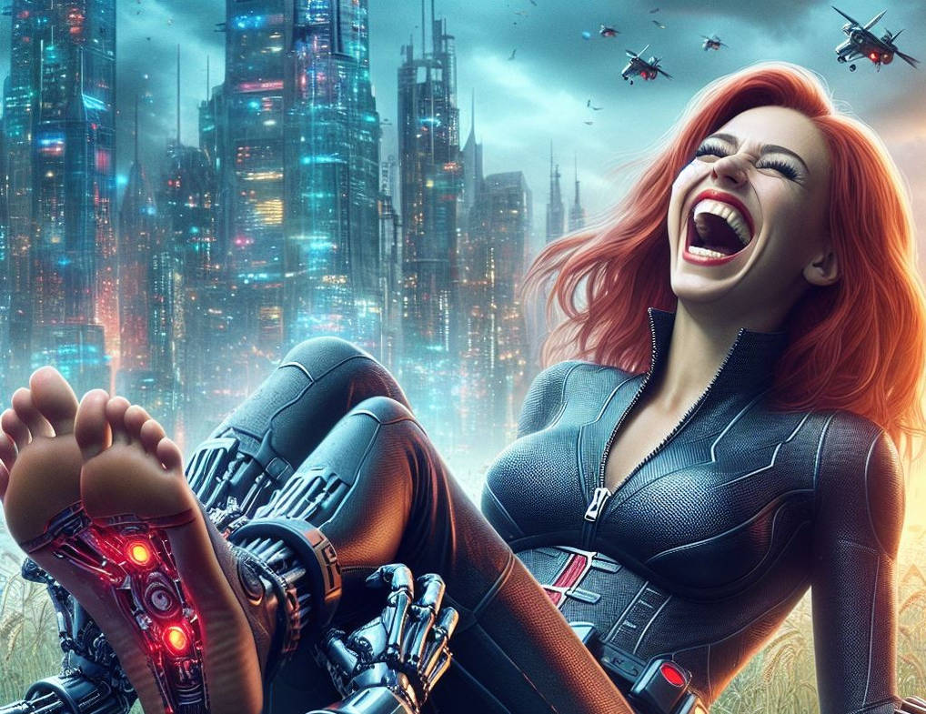Black Widow Tickle Interrogation By Tool04 On Deviantart