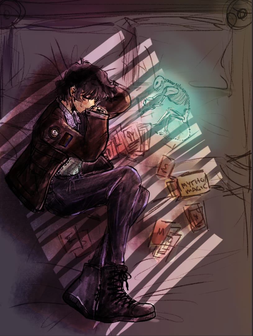 Nico Di Angelo Fanart By Lilredreadergirl On Deviantart