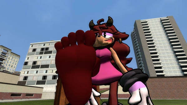 Fnf Gf Feet Stomp By Half Lifeiscool On Deviantart