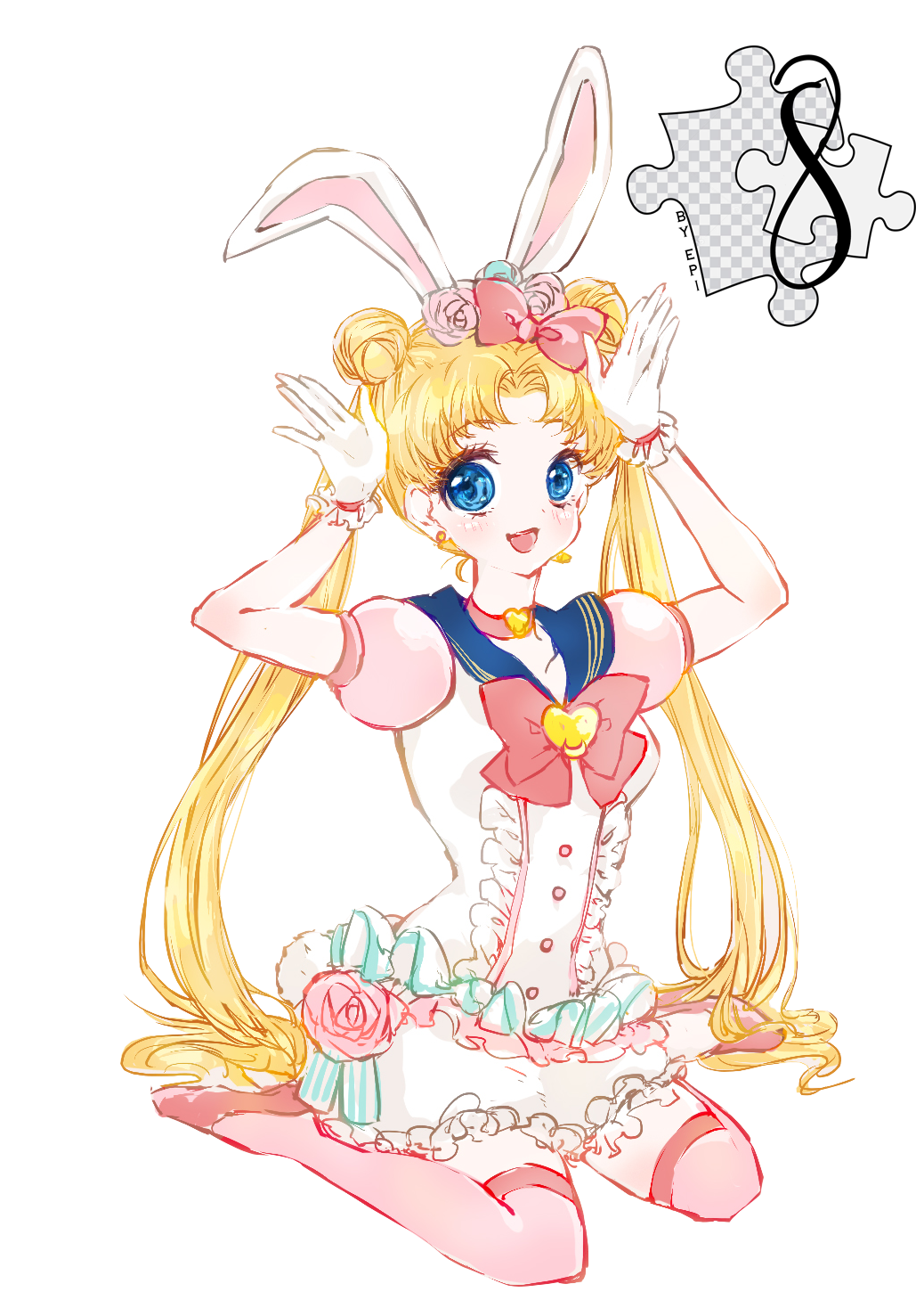 Sailor Moon Usagi Tsukino Render By Epionia On Deviantart