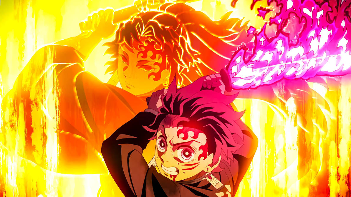 Yoriichi And Tanjiro By Angkashi On DeviantArt yoriichi-and-tanjiro-by-angkashi-on-deviantart