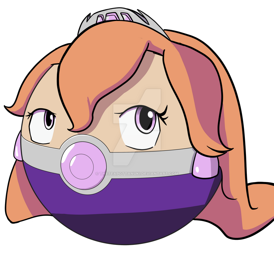 Princess Amethyst Pokeball By Theteapottanuki On Deviantart