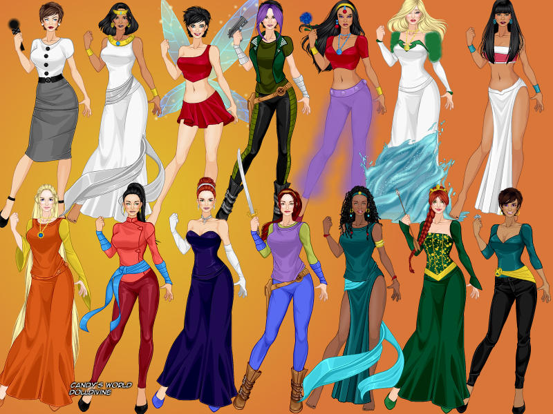 X Girl Non Disney Group By Autumnrose83 On Deviantart