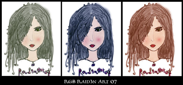 RGB Girl by Strutt3R on DeviantArt