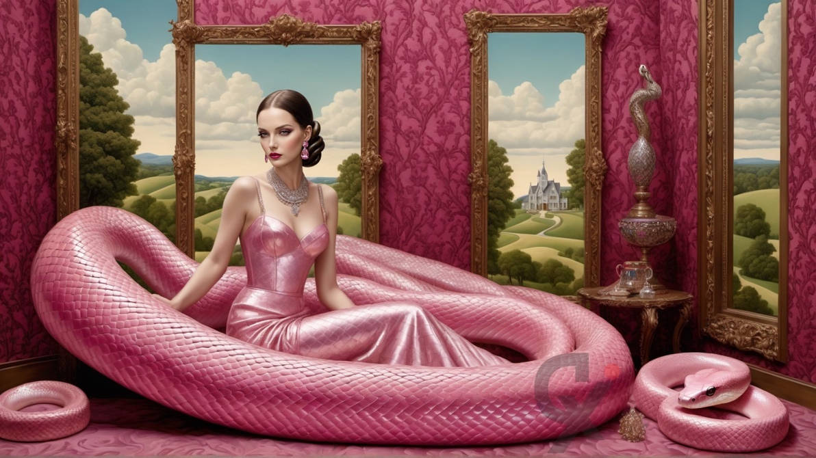 Serpentine Elegance by CreativeCodexAI on DeviantArt Serpentine Elegance by CreativeCodexAI on DeviantArt