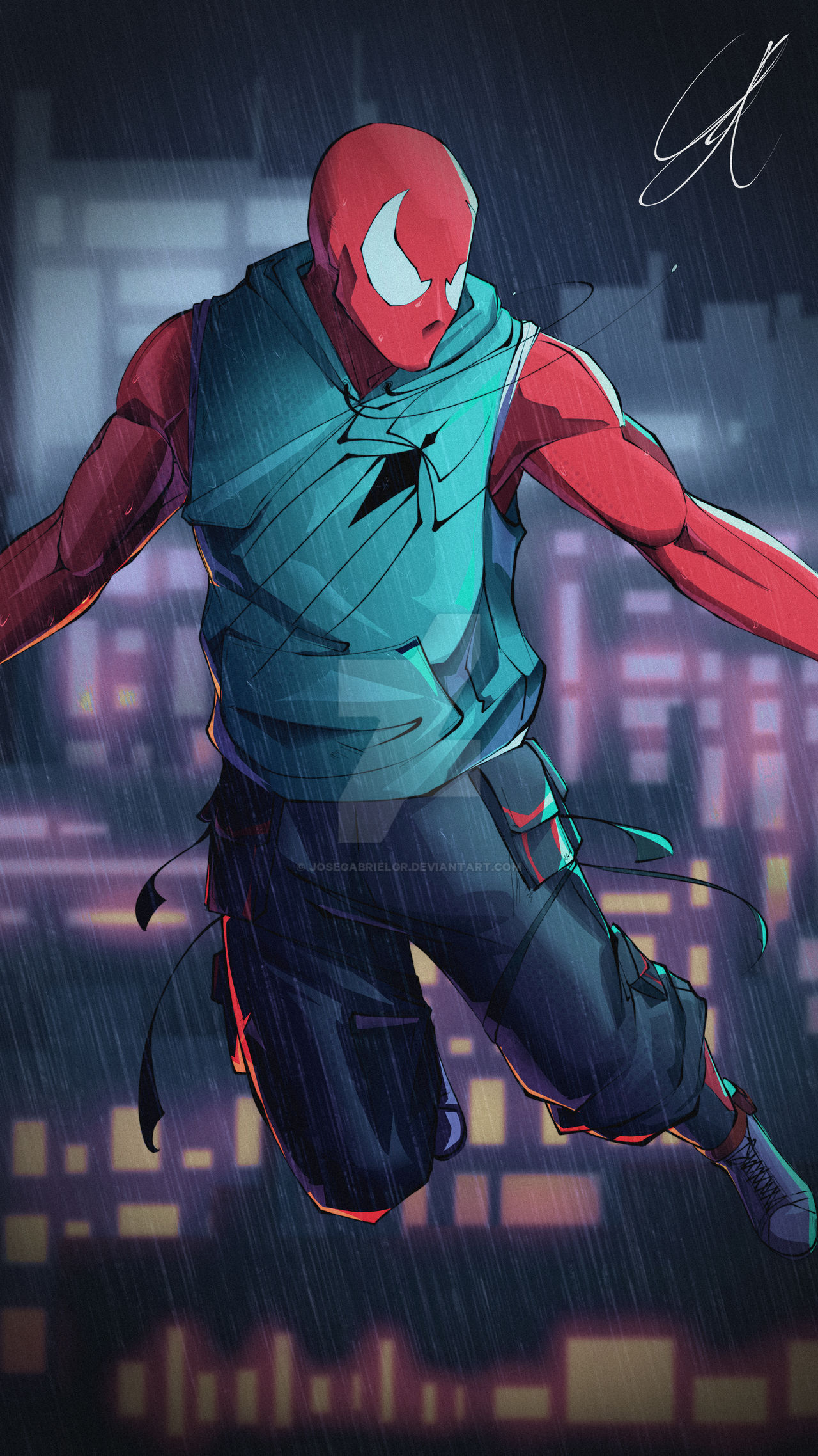 Scarlet Spider Fan Art By Josegabrielgr On Deviantart