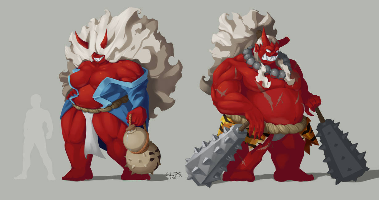 Oni By Arturbs On Deviantart