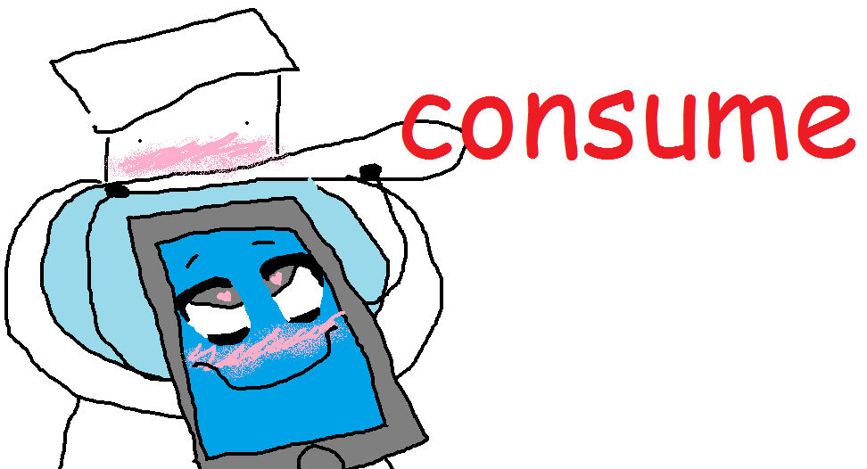 Inanimate Insanity Mephone X Toilet Vore By Butyikoty On Deviantart