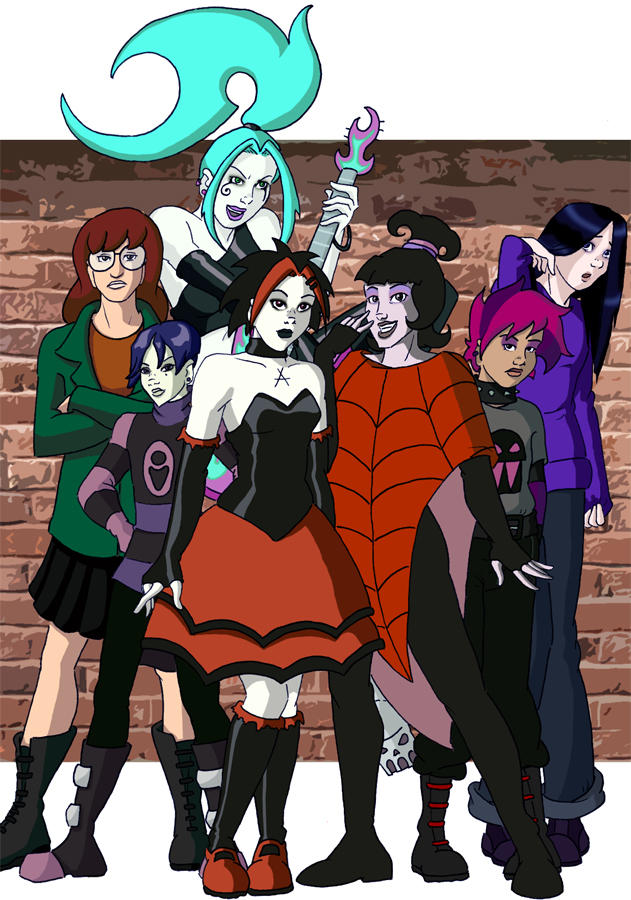 CynicalAngstRidden GothGirls 2 by BlazeRocket on DeviantArt