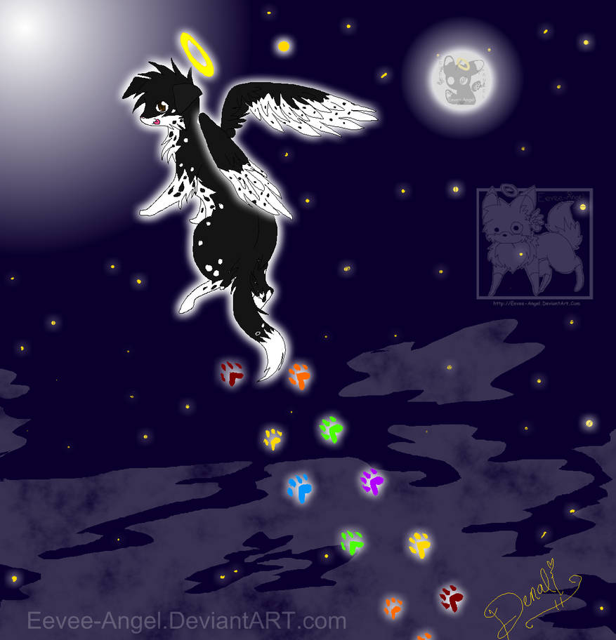 Pawprints To Heaven By Nixhil On Deviantart