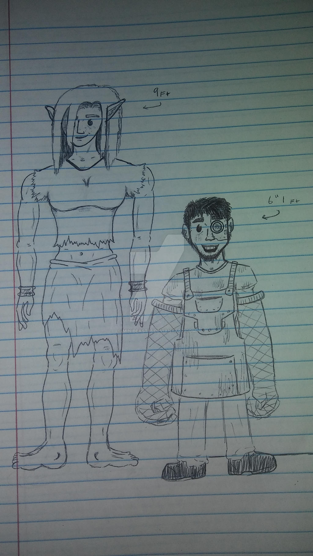 DnD Character Height comparison by Minibeast55 on DeviantArt DnD Character Height comparison by Minibeast55 on DeviantArt