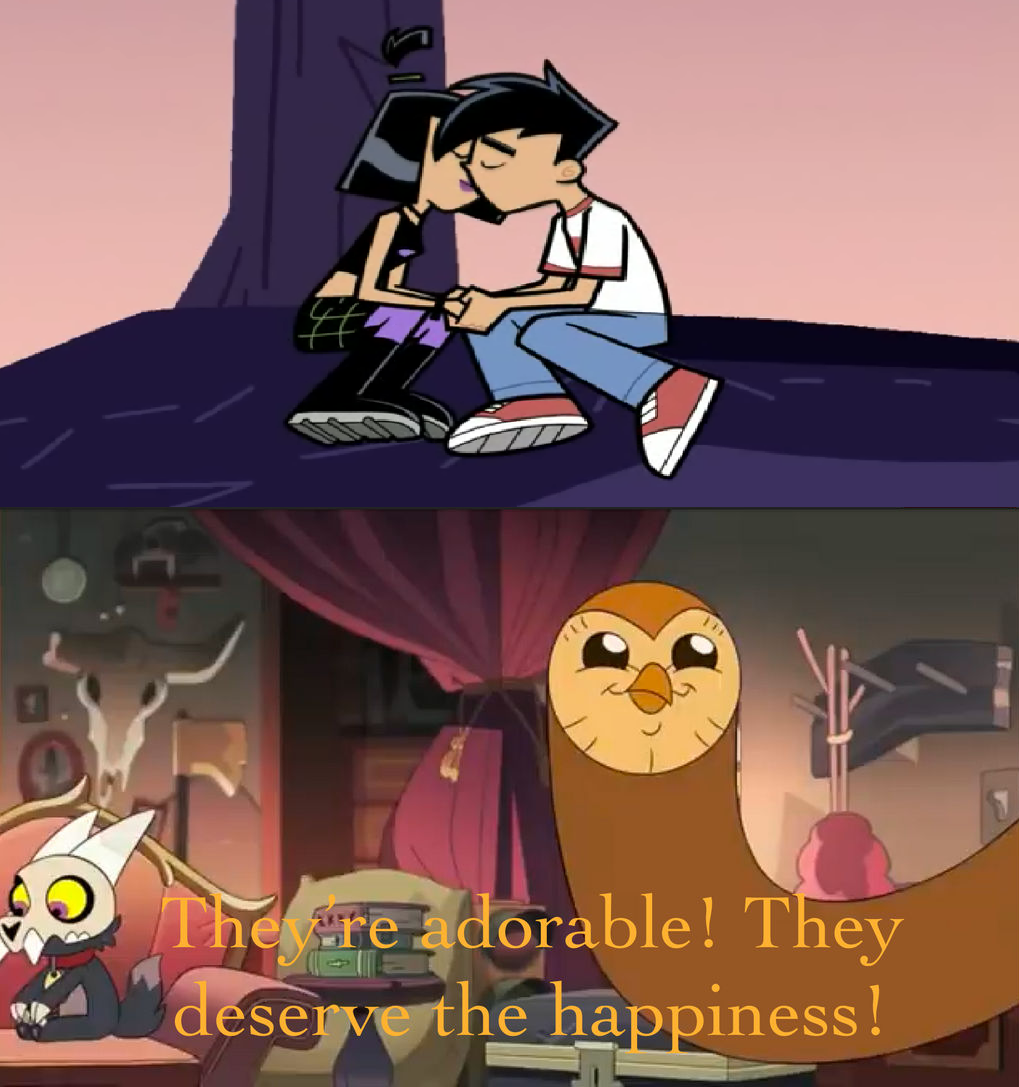 Hooty Ships Danny Fenton Phantom X Sam Manson By Anikaboomheart02 On