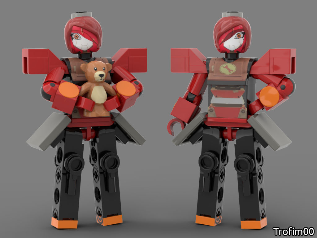 Lego Teleporter Twins Entela And Exodus By Trofim00 On Deviantart