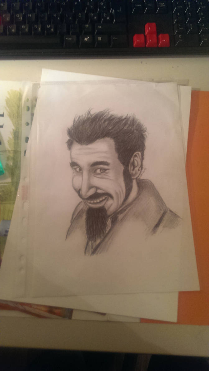 Serj Tankian Pencil drawing by azorica3 on DeviantArt Serj Tankian Pencil drawing by azorica3 on DeviantArt