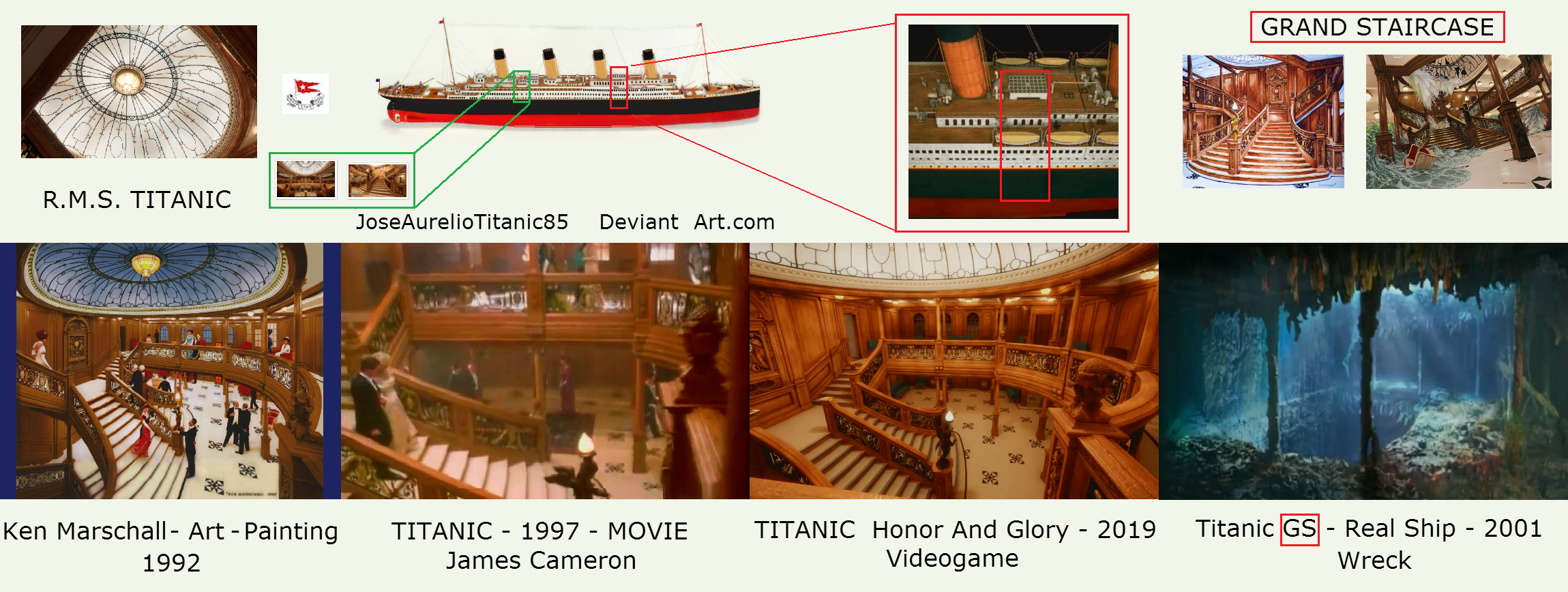 Grand Staircase Titanic Information By Joseaureliotitanic85 On Deviantart