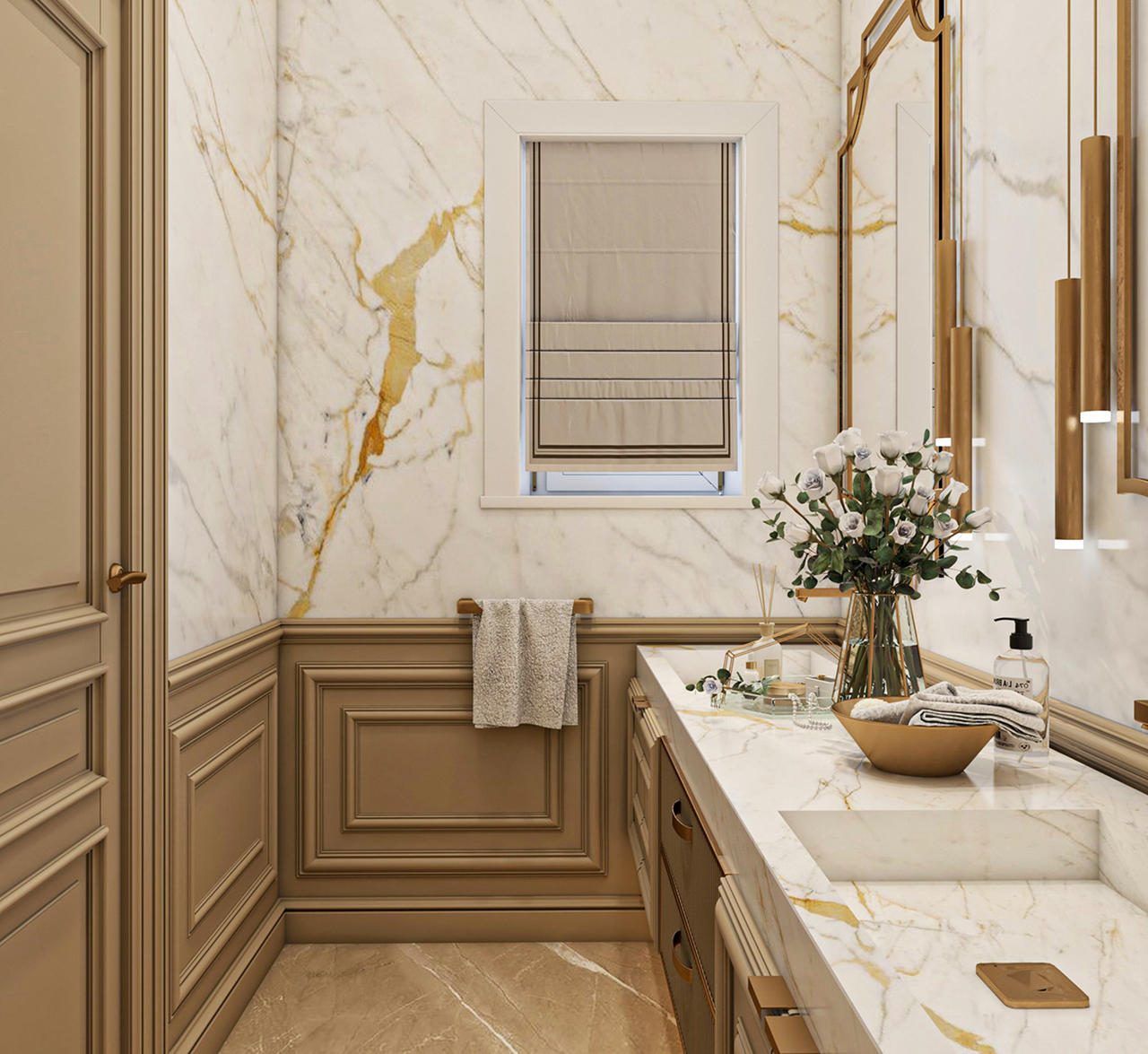 Classic Bathroom Design 4 By Mahamerutechnoart On Deviantart