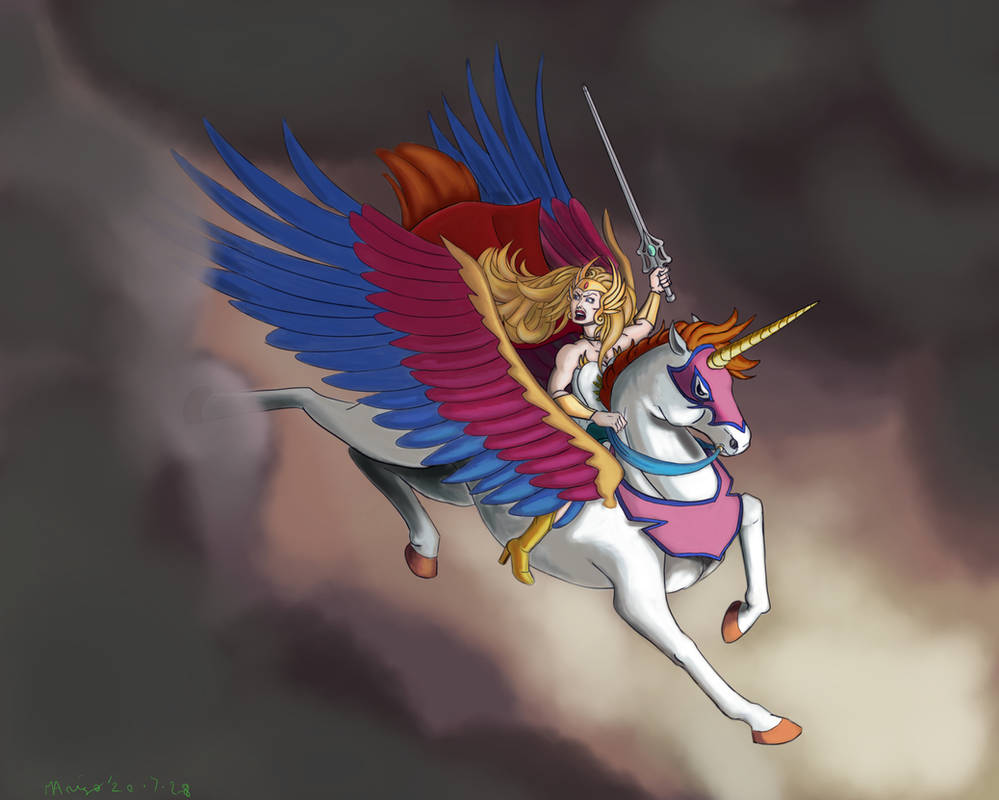 She Ra And Swift Wind By Ann Cygnus On Deviantart