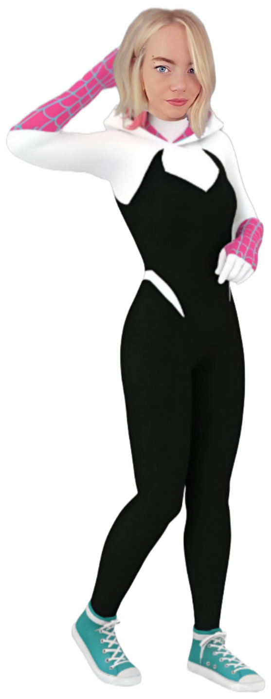 Spider Gwen Edit Of Spiderverse Gwen Stacy Mcu By Hawkeyebr4zil On