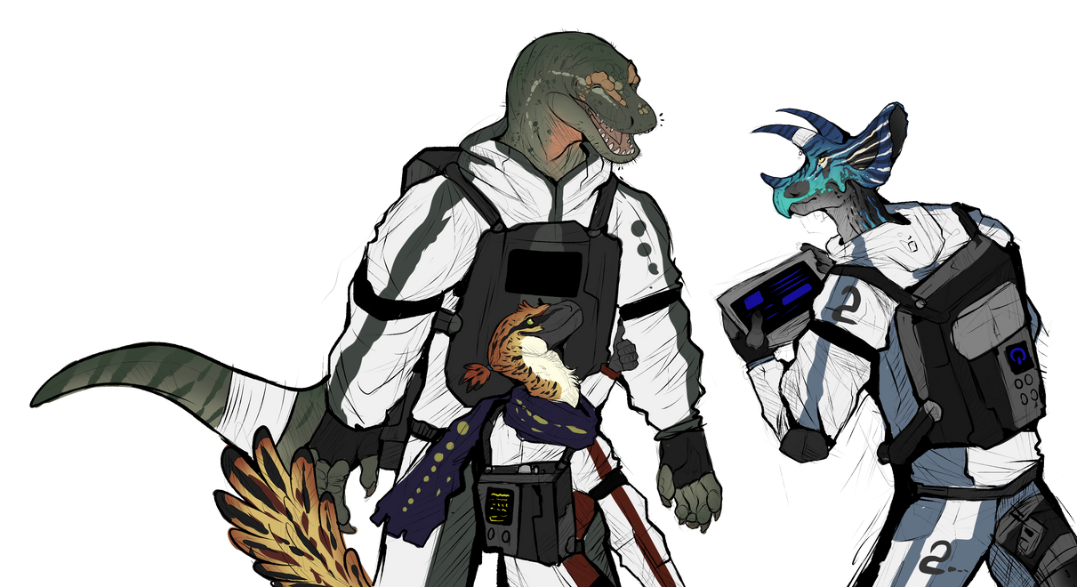 Hell creek gang by Skiysilver on DeviantArt Hell creek gang by Skiysilver on DeviantArt