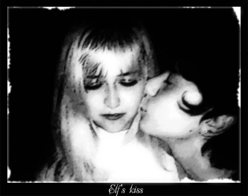 Elf's kiss by vred1na on DeviantArt