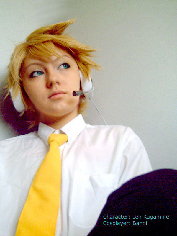 My Cosplay Kagamine Len By Bannihuyyga On Deviantart