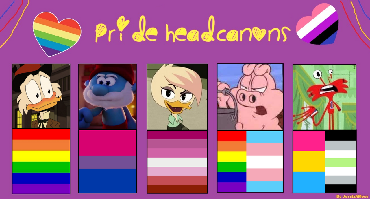 Pride Headcanon Meme By Mixelfangirl100 On Deviantart