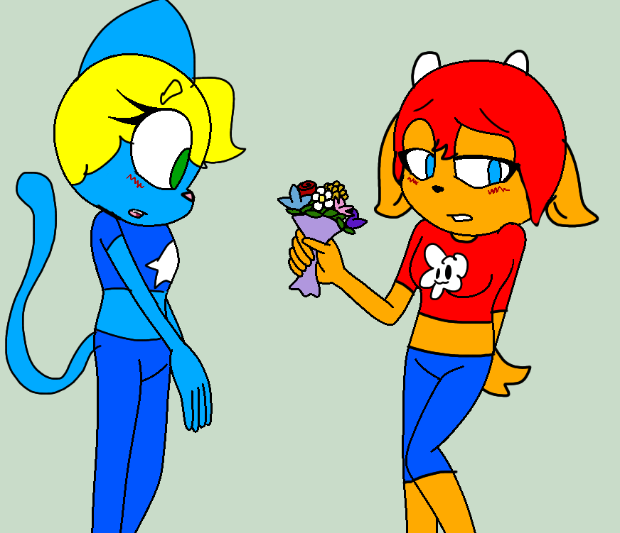 Lammy X Katy Kat By Saravitoria02 On Deviantart