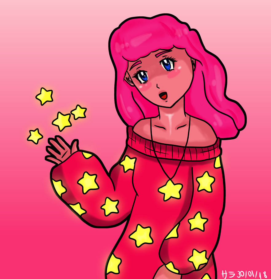 Kirby Anime Girl By Nemeshari On Deviantart