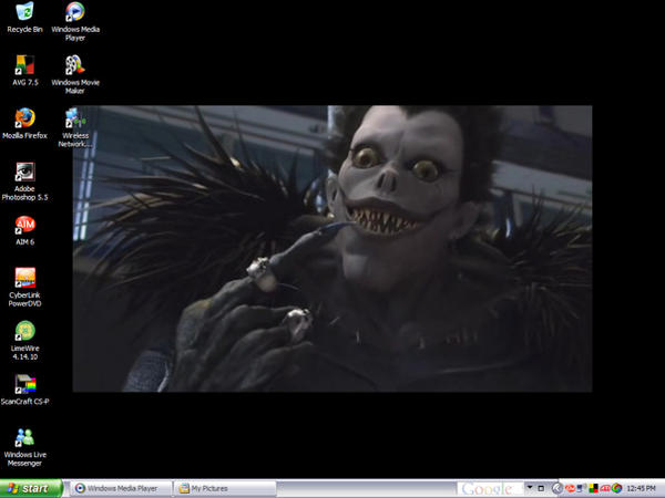 Ryuk Wallpaper:. by JenJentastique on DeviantArt